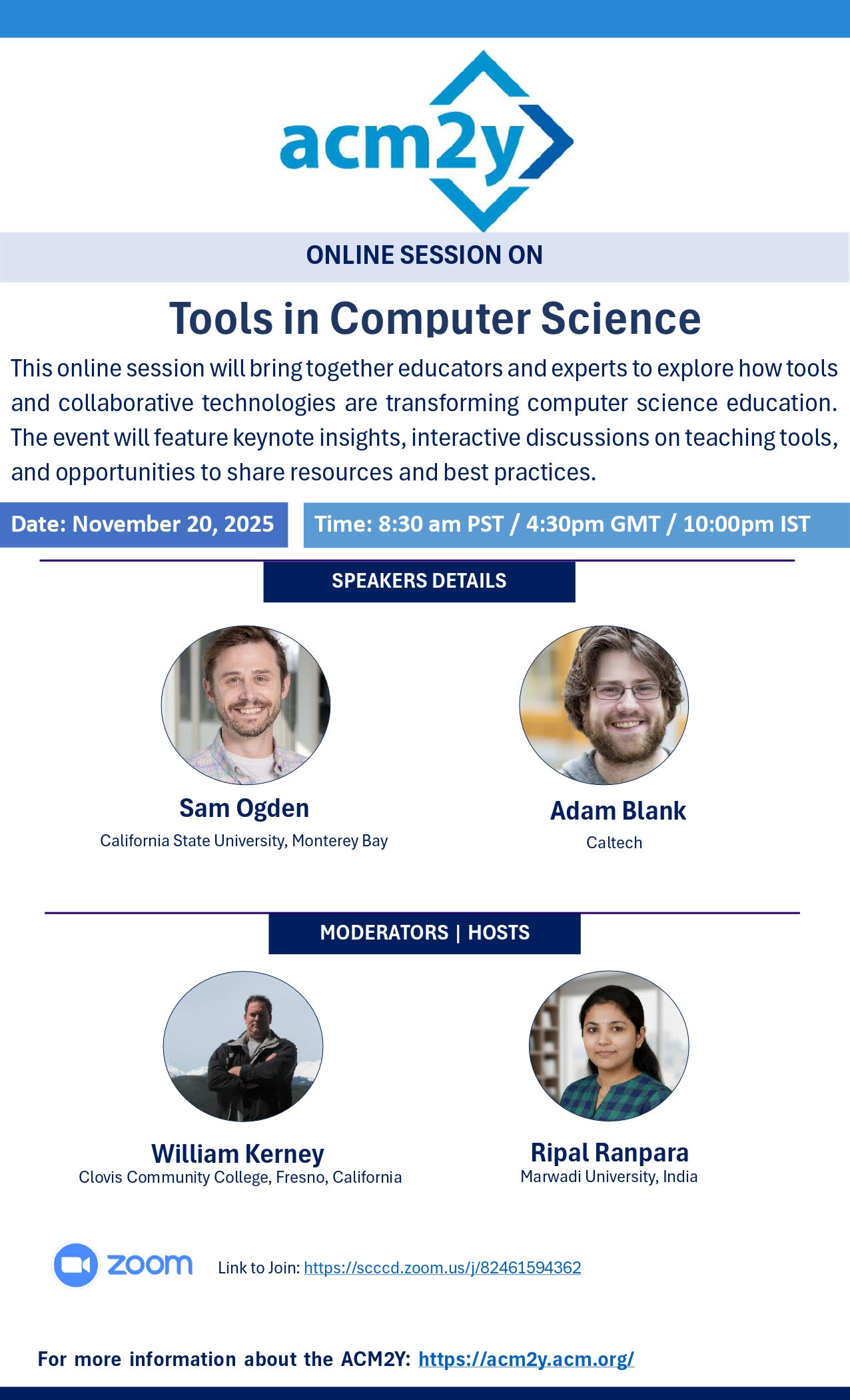 Tools in Computer Science Education - ACM2Y